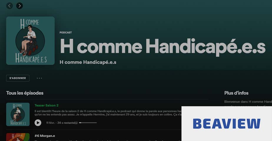 H comme handicapé.e.s, un podcast pour donner la parole aux concernés ...